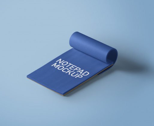 Free Notepad Mockup | 21+ Spiral, Plain Notebook PSD Templates