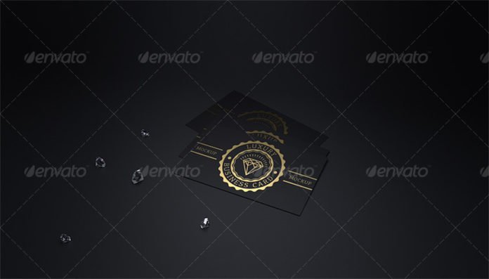 34+ Best Free Gold Business Card Mockup PSD Vector Template