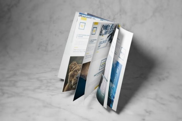 22+ Best Free Booklet Mockup PSD Template (Brochure)