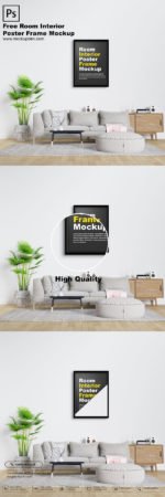 25+ Creative Interior Design Mockup Free Templates 2020
