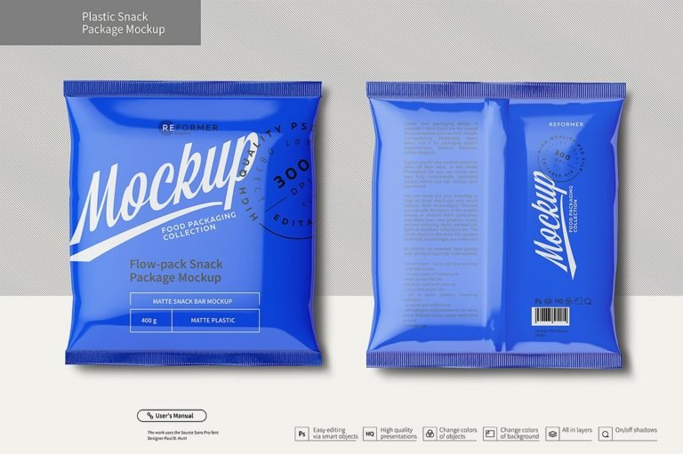 33+ Fre Plastic Packaging Mockup PSD & Vector Templates