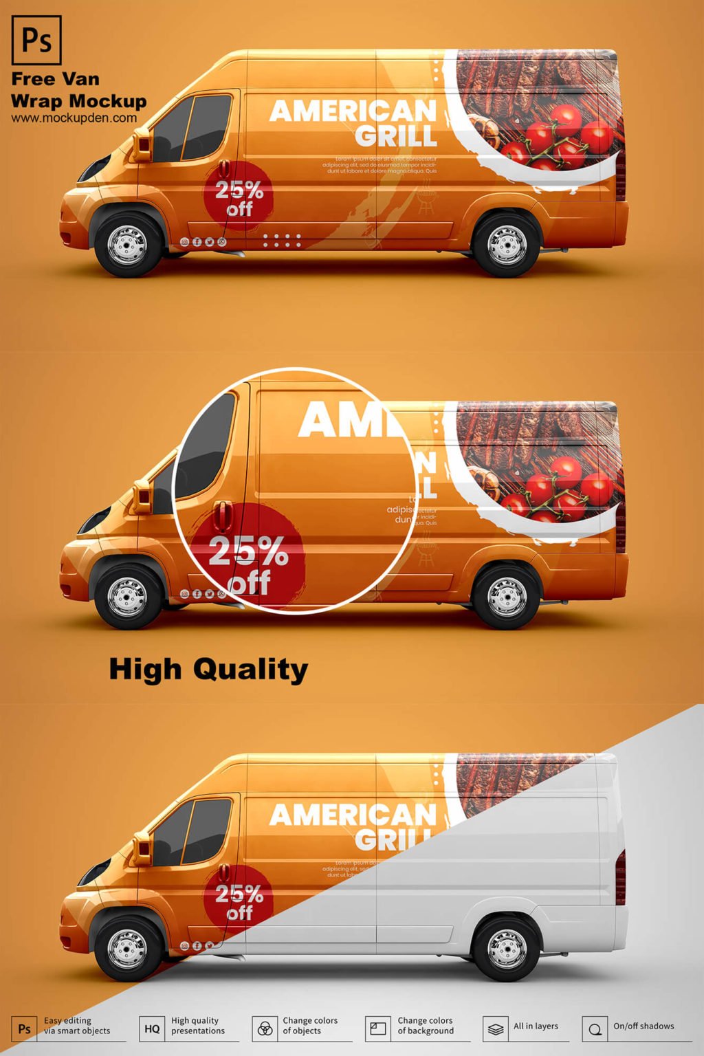 42+ Best Free Vehicle Mockup | Car, Van & Truck PSD, Vector
