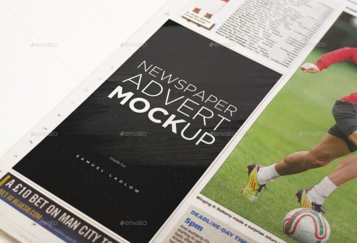 27+Free Newspaper Mockup PSD Template 2020 Collection