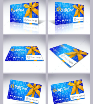 30+ Free Gift Card Mockup PSD, AI & EPS templates