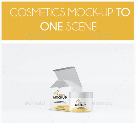 31+ Free Outstanding Cream Mockup PSD and Vector Templates