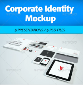 16+ Free Attractive Visual Identity Mockup PSD, AI Templates
