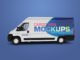 41+ Best Free Van Mockup PSD & AI template For Delivery Car