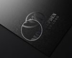 Free Spot UV Logo Mockup PSD Template | Mockup Den
