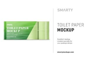 15+ Free Creative Toilet Paper Mockup PSD Templates