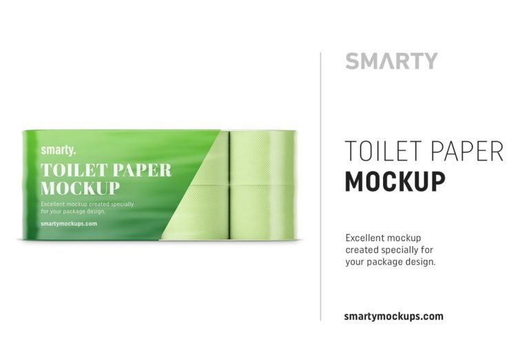 15+ Free Creative Toilet Paper Mockup PSD Templates