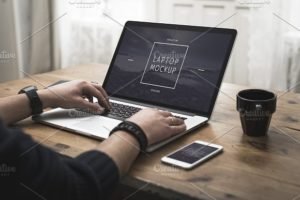 30+ Free Desk Mockups PSD Design Templates To Showcase Work