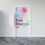 11+ Best Free Creative Door Mockup PSD Templates | mockupden