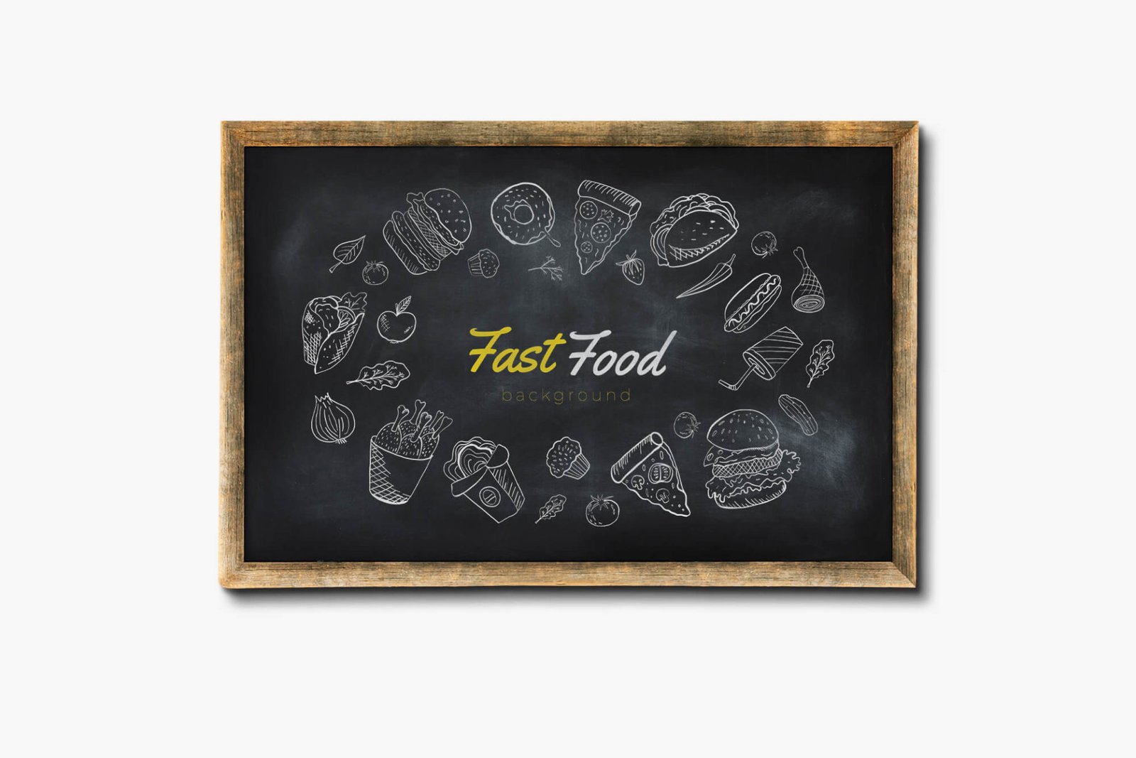 30+ Best Free Creative Chalkboard Mockup Free PSD Templates
