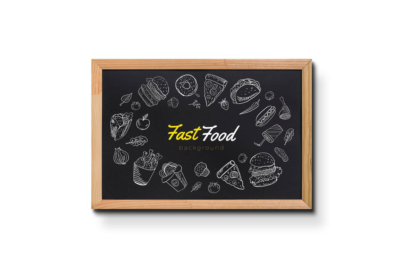 Free Board Mockup PSD Template - Mockup Den