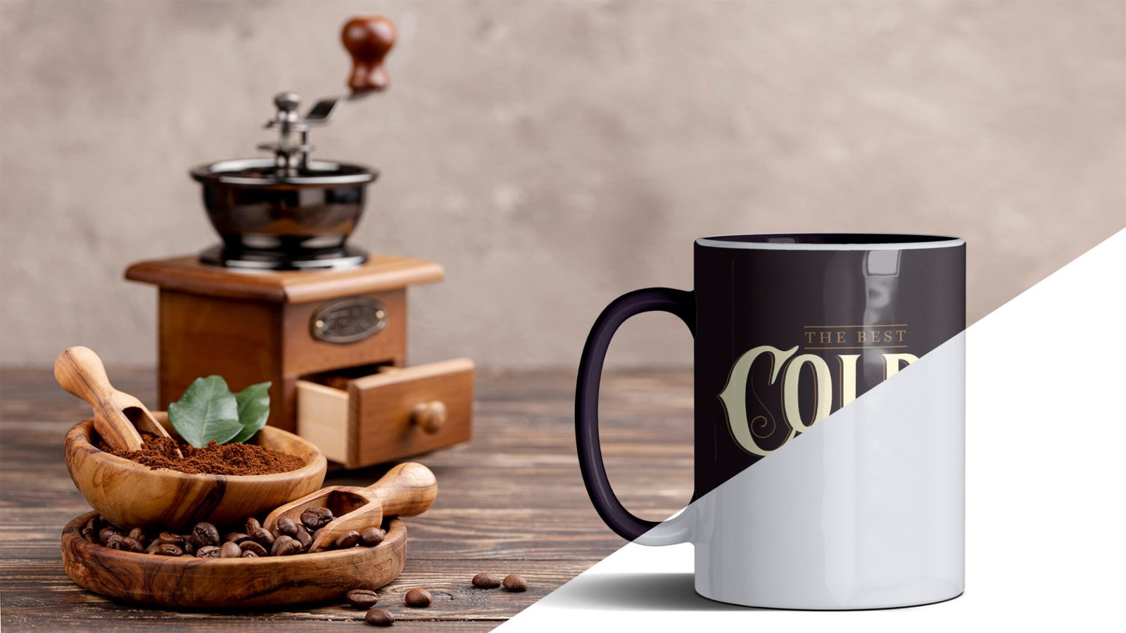 Free Caneca Mockup PSD Template - Mockup Den