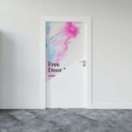 11+ Best Free Creative Door Mockup PSD Templates | mockupden
