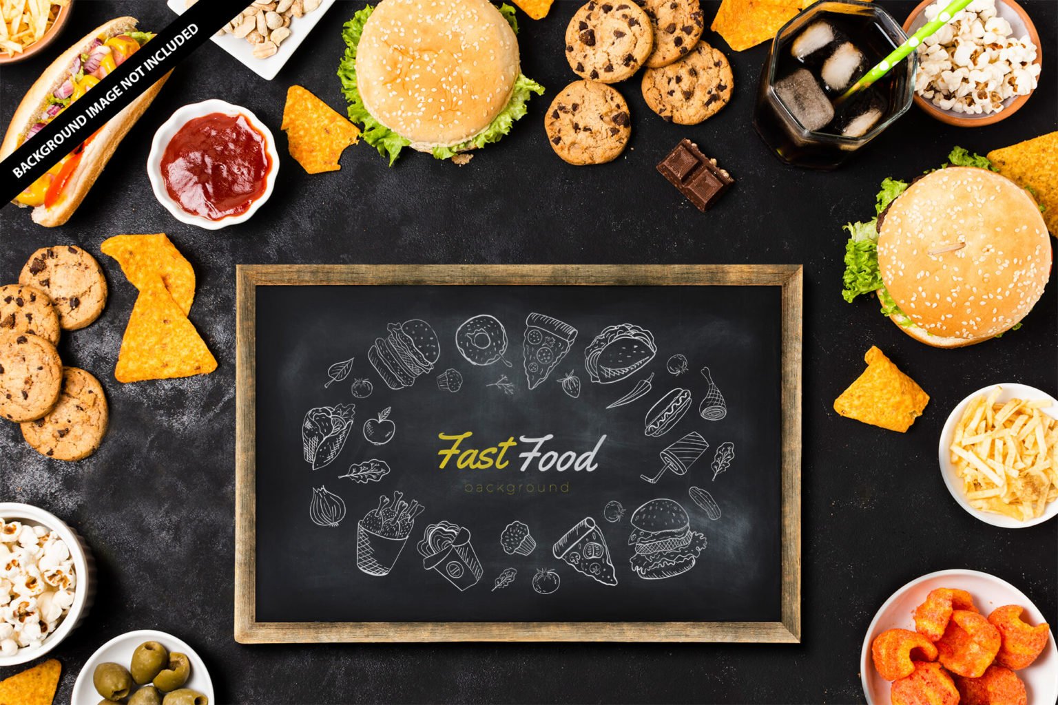 30+ Best Free Creative Chalkboard Mockup Free PSD Templates