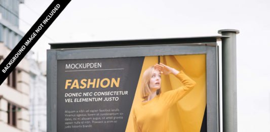 Roadside Mockup PSD Template - Mockup Den