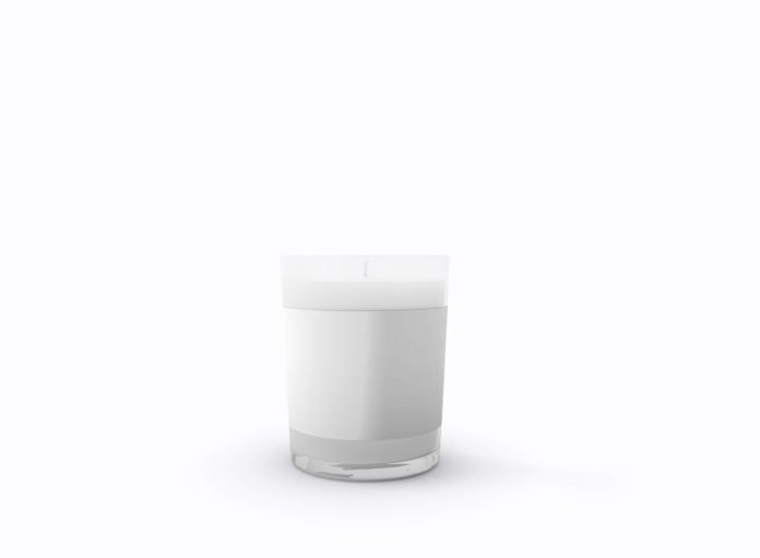 Free Candle Glass Mockup PSD Template - Mockup Den