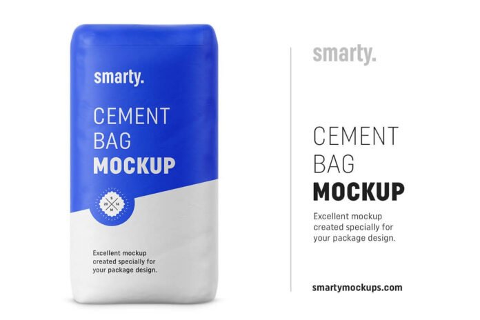 9+ Useful Cement Bag Mockup PSD Templates - Mockup Den