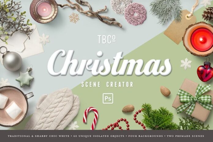 20+ Beautiful Christmas Mockup in PSD & Vector - Mockup Den