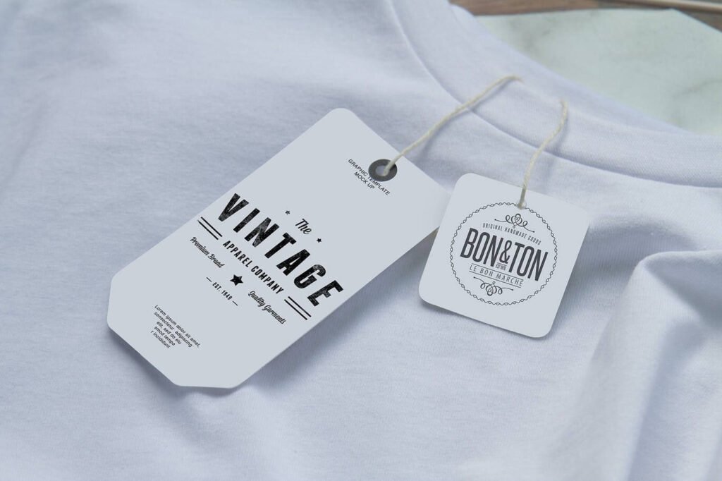 18+ Stunning Clothing Label Mockup PSD Templates | Mockpuden