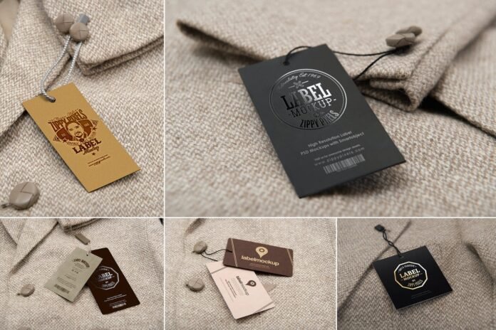 18+ Stunning Clothing Label Mockup PSD Templates | Mockpuden