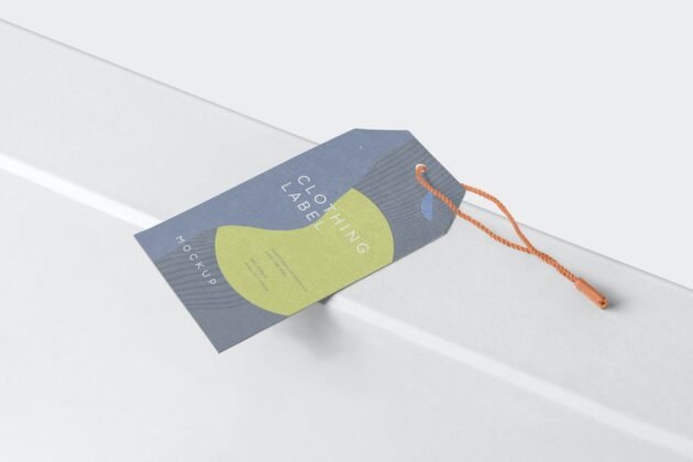 18+ Stunning Clothing Label Mockup PSD Templates | Mockpuden