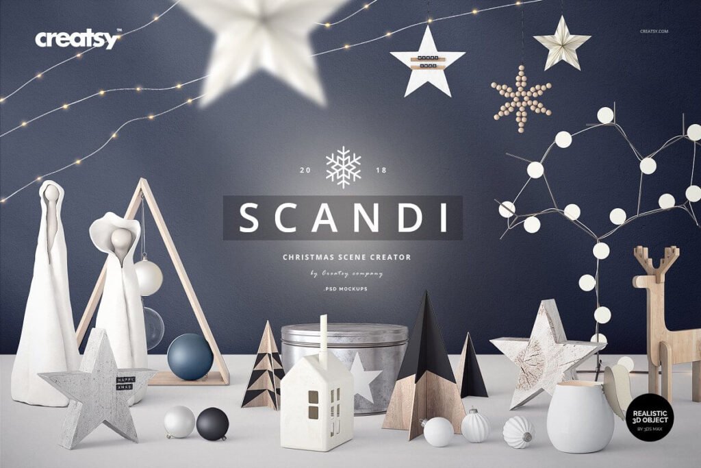 20+ Beautiful Christmas Mockup in PSD & Vector - Mockup Den