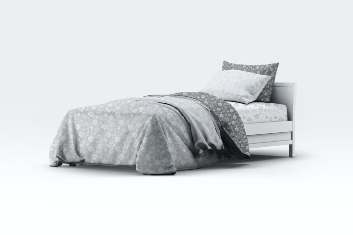 25+ Beautiful Bedding Mockup PSD Templates - Mockup Den