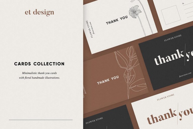 24+ Beautiful Thank You Card Mockup PSD Templates -Mockupden