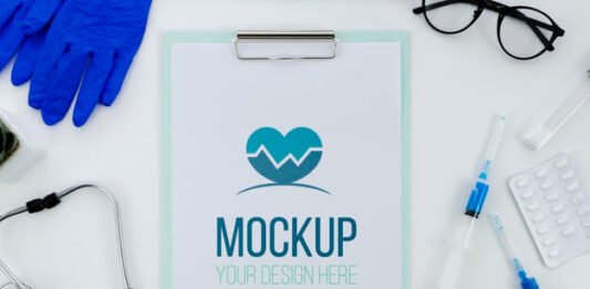 Medical Mockup PSD Template - Mockup Den
