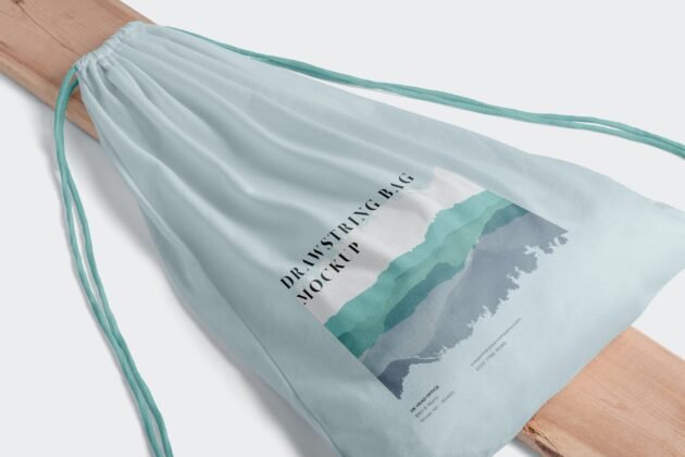 22+ Best FREE Drawstring Bag Mockup Editable PSD Templates
