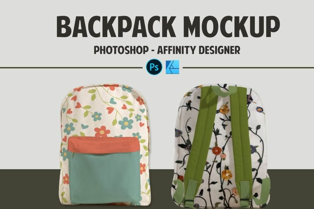 16+ Best School Bag Mockup PSD Templates - Mockup Den