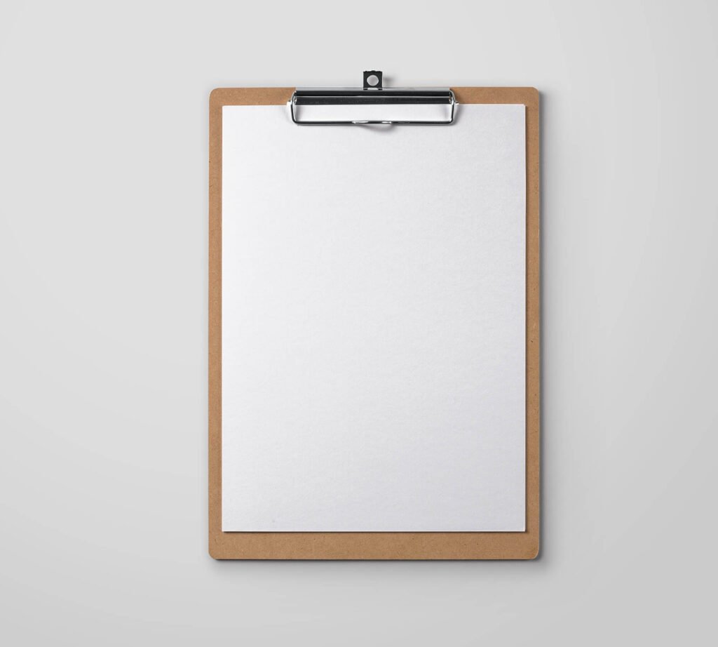 Free Clipboard Mockup Vol 2 PSD Template - Mockup Den