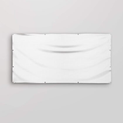 Free Vinyl Banner Mockup PSD Template - Mockup Den