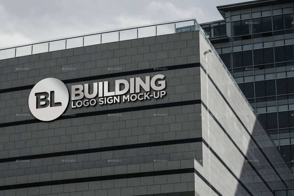 22+ Best FREE Building Mockup PSD Templates - Mockup Den