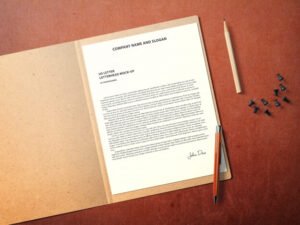16+ Fresh New Document Mockup PSD Templates - Mockup Den