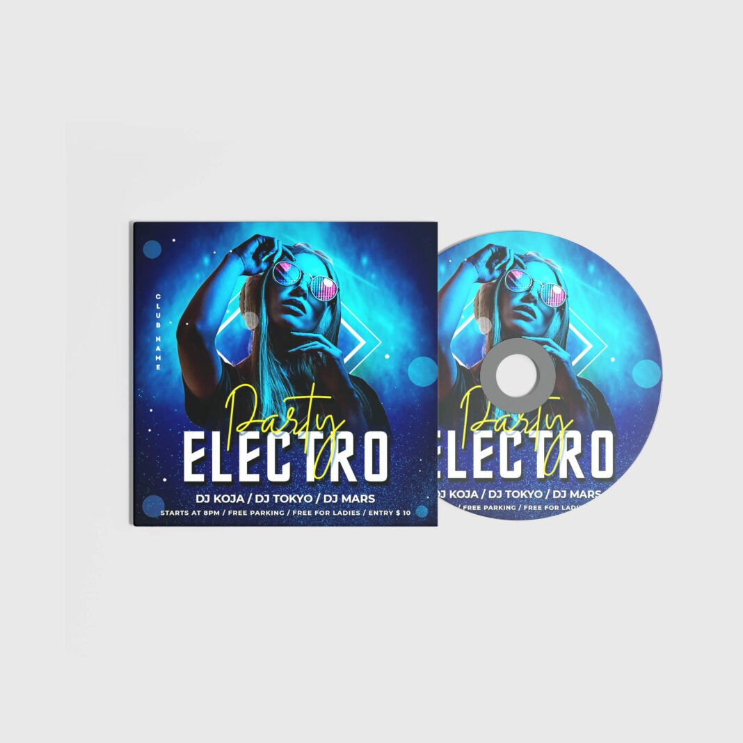 Free CD Box Mockup PSD Template - Mockup Den