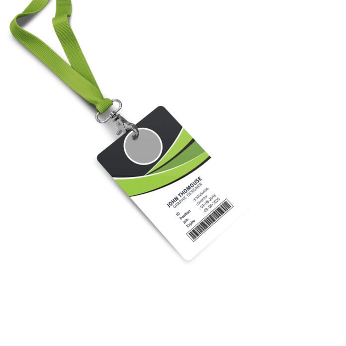 Free Staff Card Mockup PSD Template - Mockup Den