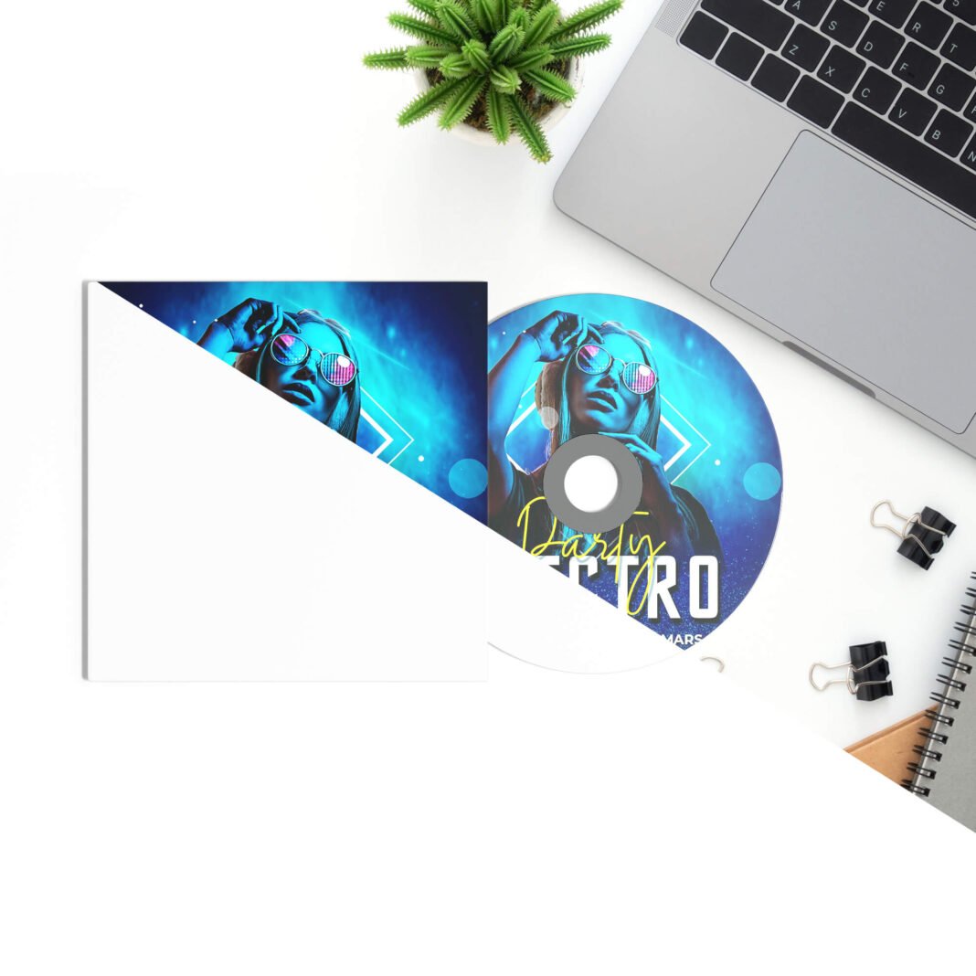 Free CD Box Mockup PSD Template - Mockup Den