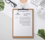 Free Clipboard Mockup Vol 2 PSD Template - Mockup Den