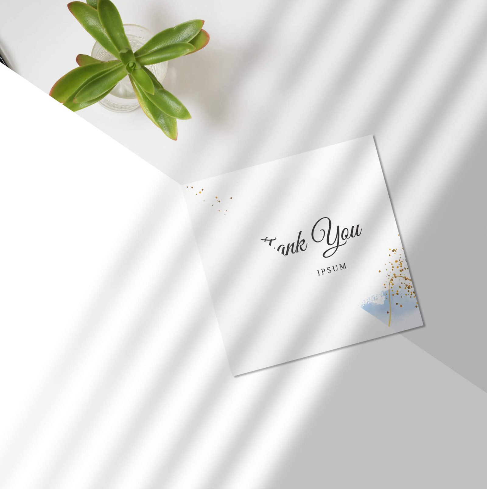 Free Thank You Card Mockup Vol 2 PSD Template - Mockup Den