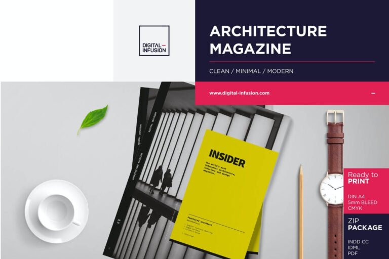 22+ Realistic Architecture Mockup PSD Template | FREE