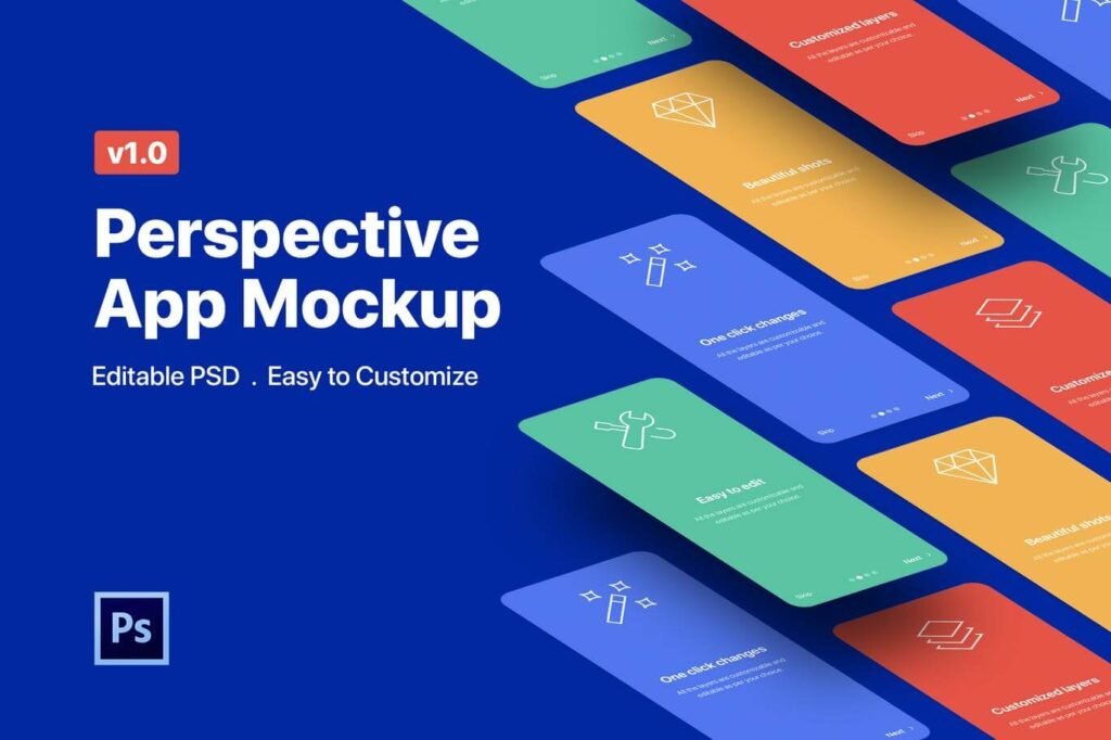 21+ Creative App Icon Mockup PSD Templates - Mockup Den