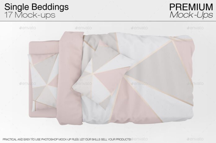 18+ Beautiful Bed Mockup PSD Templates - Mockup Den