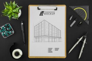22+ Realistic Architecture Mockup PSD Template | FREE