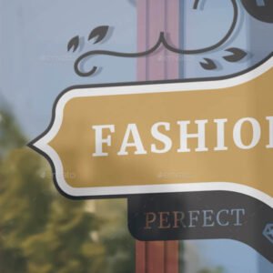 20+ Stunning Window Signage Mockup PSD Templates