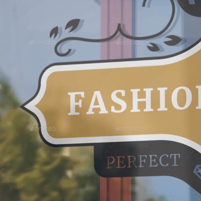 20+ Stunning Window Signage Mockup PSD Templates