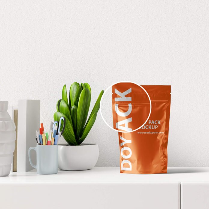 27+ Best Doypack Packaging Mockup PSD Templates